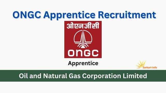 ONGC Apprentice Recruitment 2025 | ओएनजीसी अपरेंटिस भर्ती अधिसूचना ...